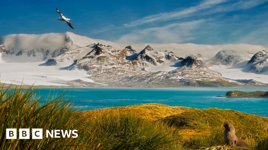 Scientists trace South Georgia's giant ice history - BBC News