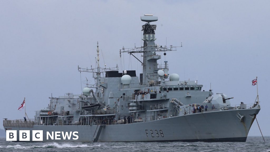 HMS Northumberland returns to River Tyne for open day