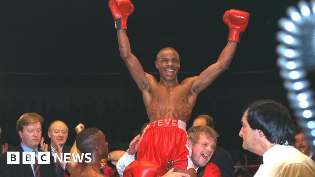 Ex-boxer Steve Robinson's dad 'hit by Windrush scandal' - BBC News
