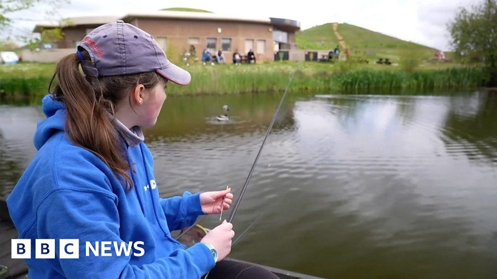 Why are teenagers hooked on fishing?