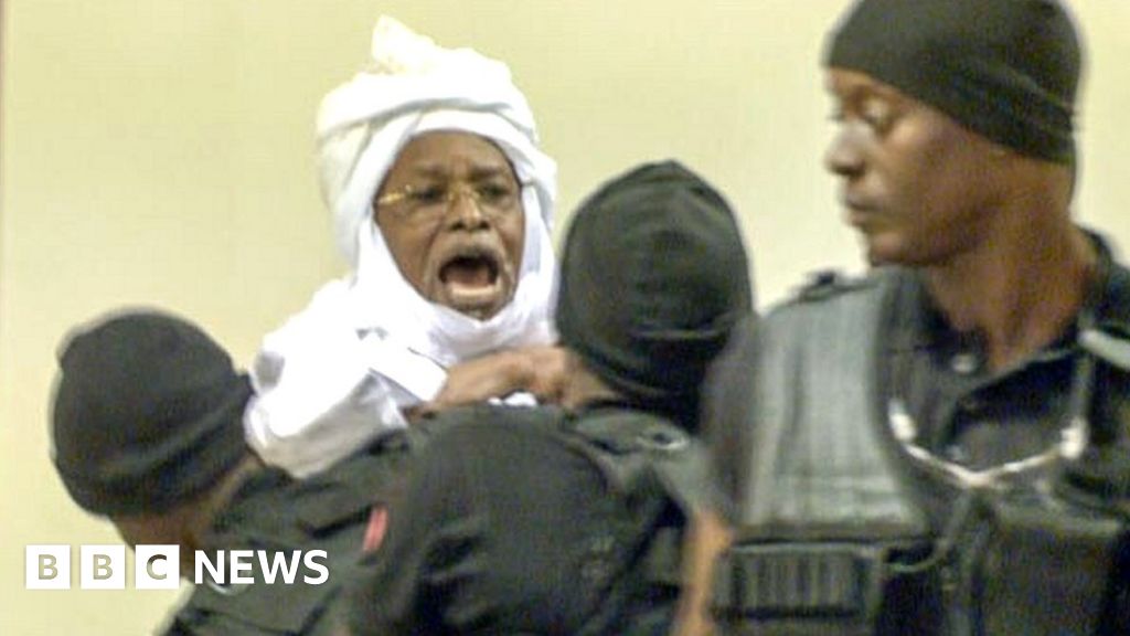 Chad's Hissene Habre forced to appear in court - BBC News