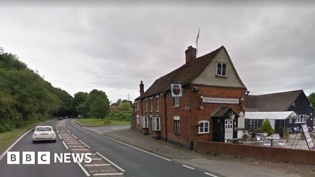 Man dies after being hit by a van in Ugley - BBC News