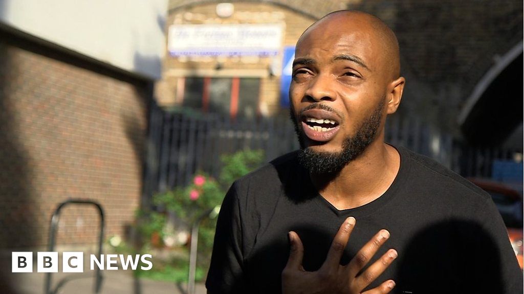 Grenfell survivor makes first return to tower