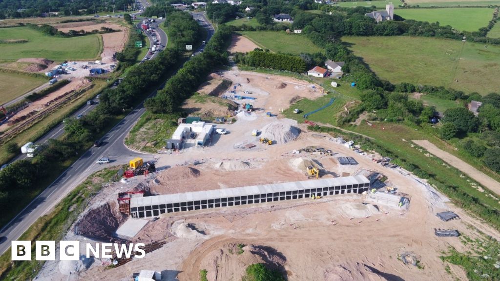 New A30 dualling and upgrade in Cornwall is 'taking shape' - BBC News