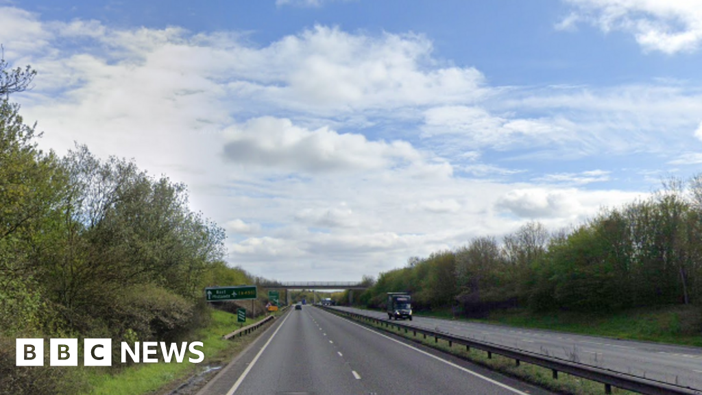 Two taken to hospital after crash on A50 in Derbyshire