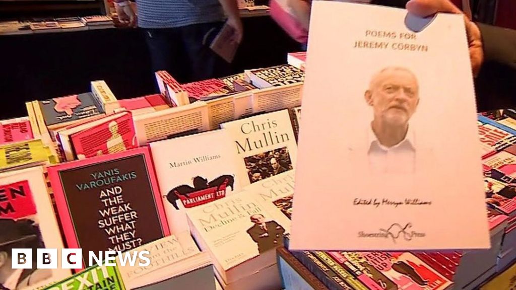 Labour conference fringe: Momentum's World Transformed - BBC News