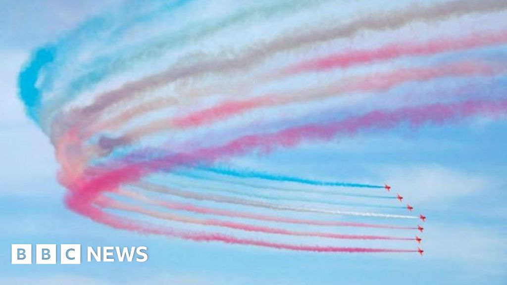 RAF Red Arrows display team confirms summer of events - BBC News