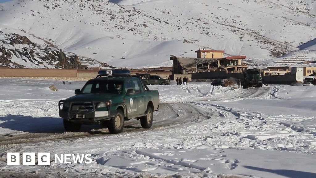 The Afghan intelligence base stormed by the Taliban - BBC News