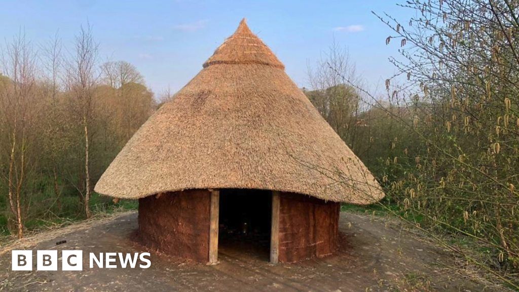 Iron Age roundhouse: Mullaghbawn's ultimate lockdown project