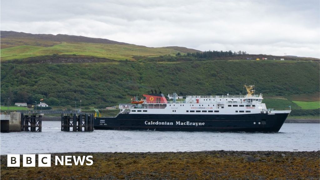 Fire tackled on board CalMac ferry MV Hebrides off Skye