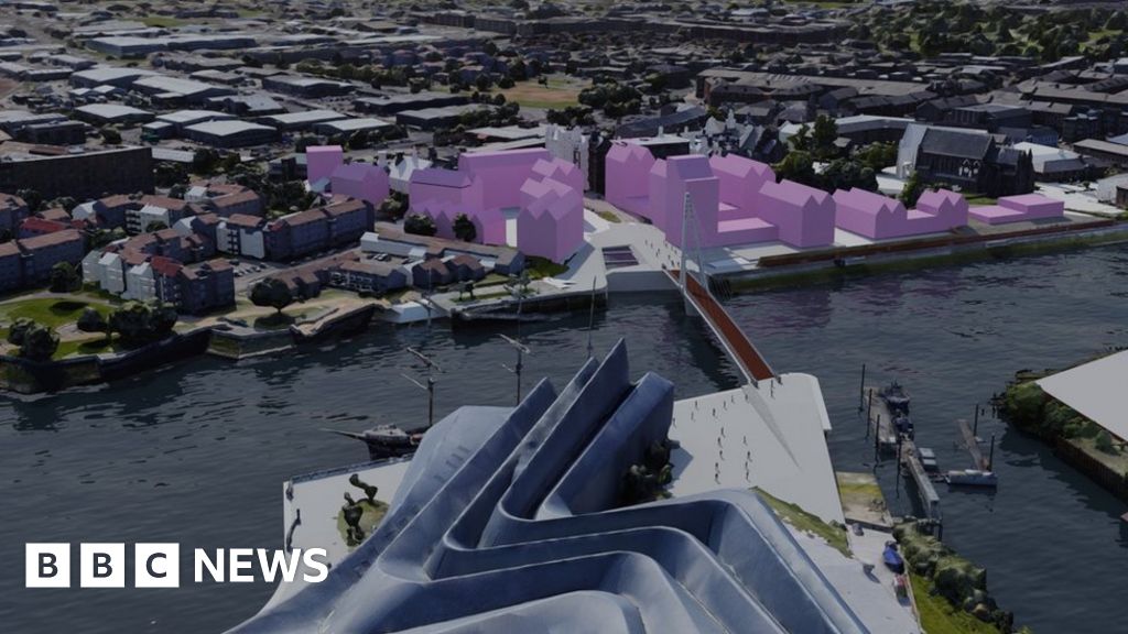 Final design for Govan-Partick bridge across the Clyde unveiled - BBC News
