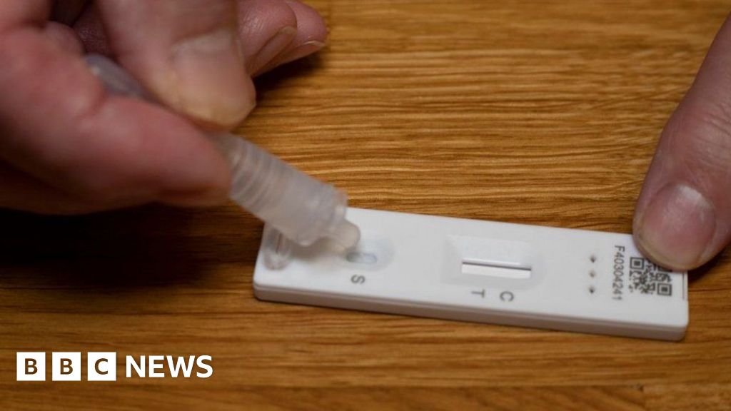 Stocks of lateral flow tests run low for Shropshire Council - BBC News