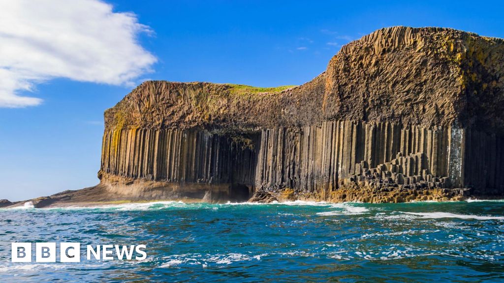 In pictures: Revamp of tiny Staffa's jetty and steps completed