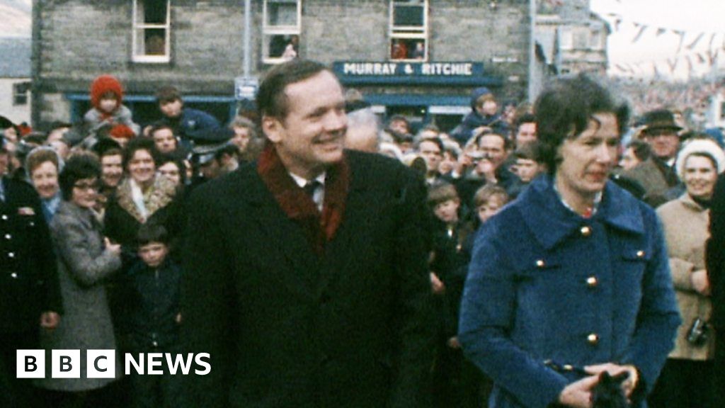 The day Neil Armstrong visited a small Scottish town