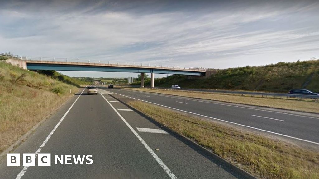 Devon A30 crash: Injured child airlifted to hospital