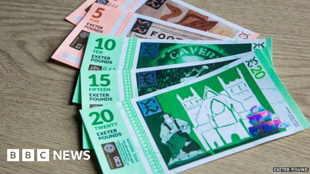 Exeter Pound: City launches its own currency - BBC News