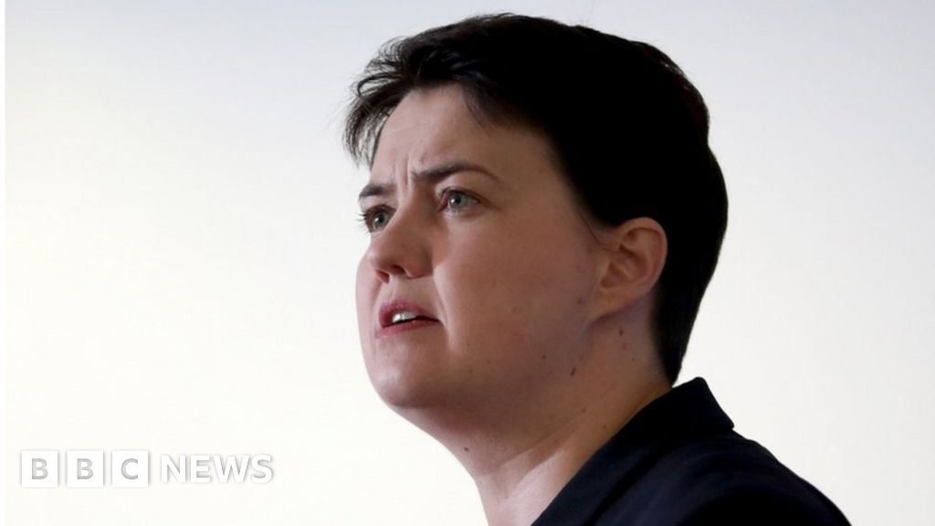 Putting questions to Ruth Davidson