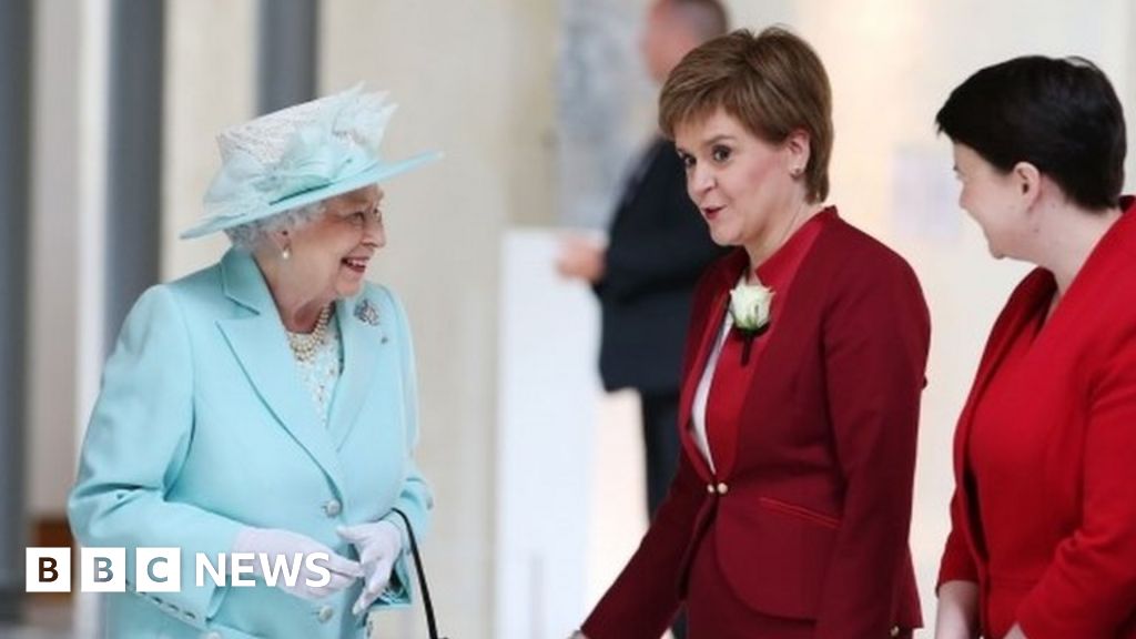 The Queen speaks of 'hope and optimism' at Scottish Parliament opening ...
