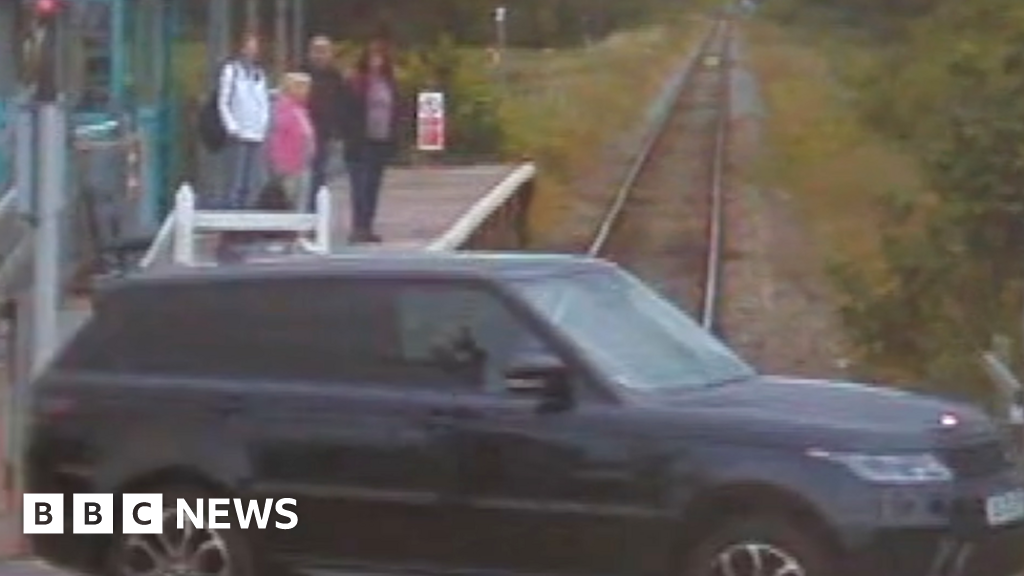 Businessman drove Range Rover into path of oncoming train