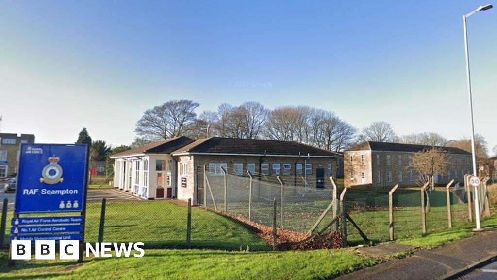 RAF Scampton: Suspected petrol bomb found outside base, say police ...