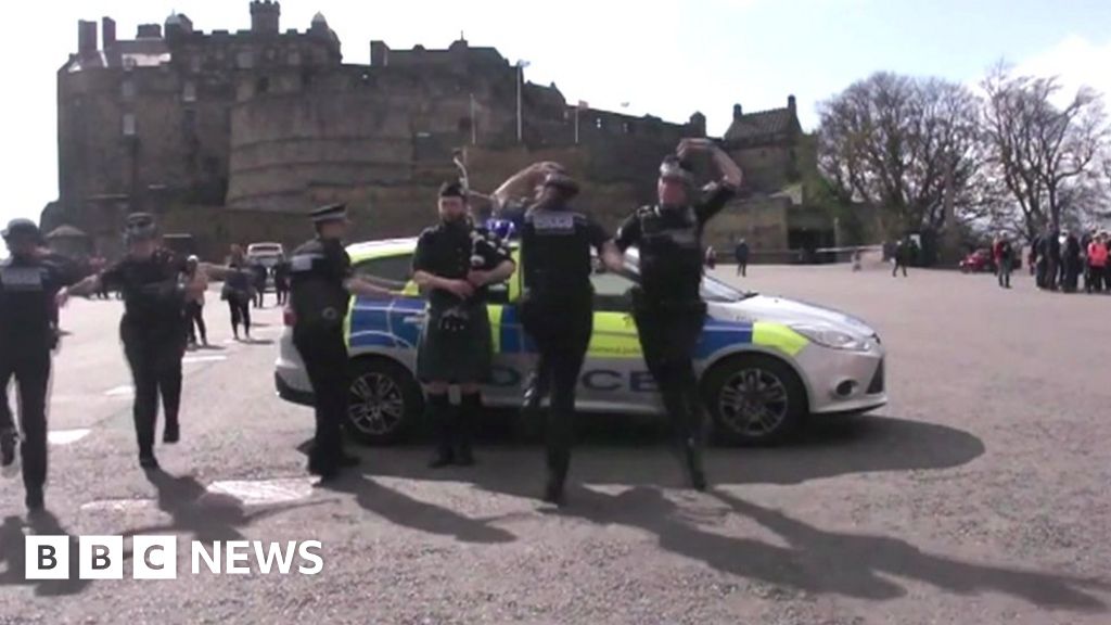 Police forces dance: Who won the detective dance-off? - BBC News