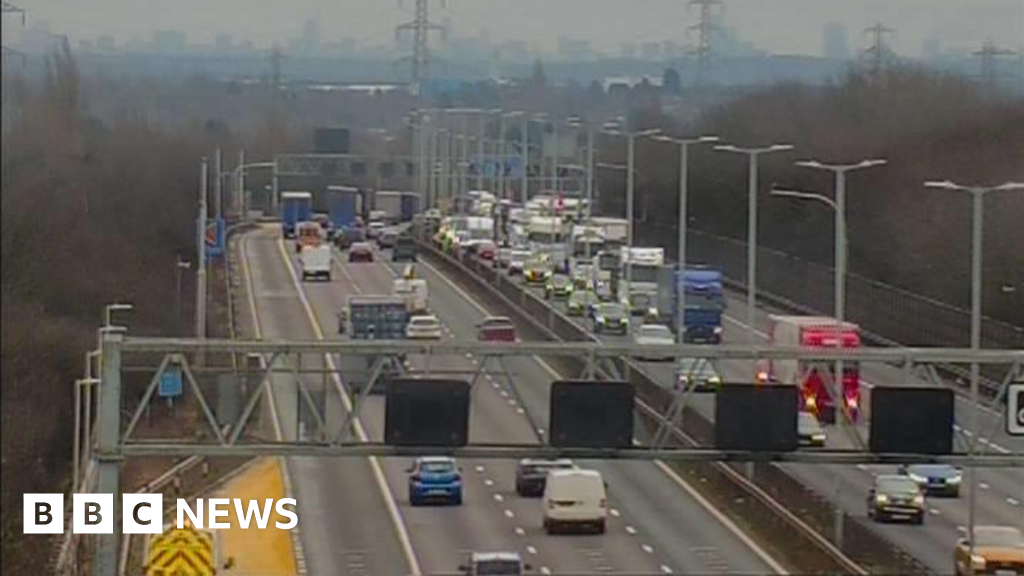 M54 Pedestrian Dies After Being Hit By Lorry Bbc News
