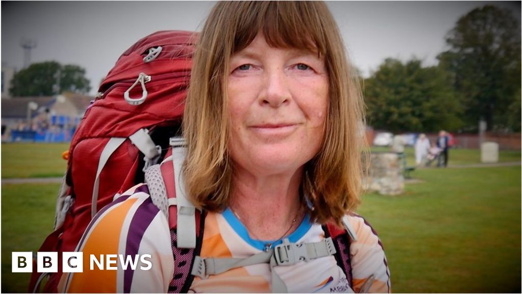 Walker restarts 20,000-mile UK and Ireland trek after lockdown