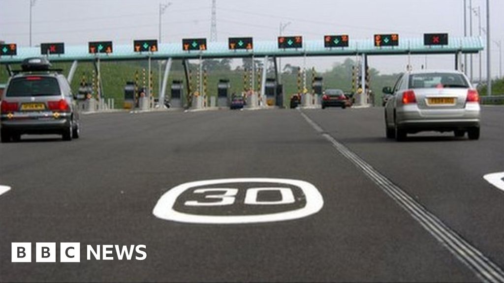 M6 Toll motorway put up for sale - BBC News