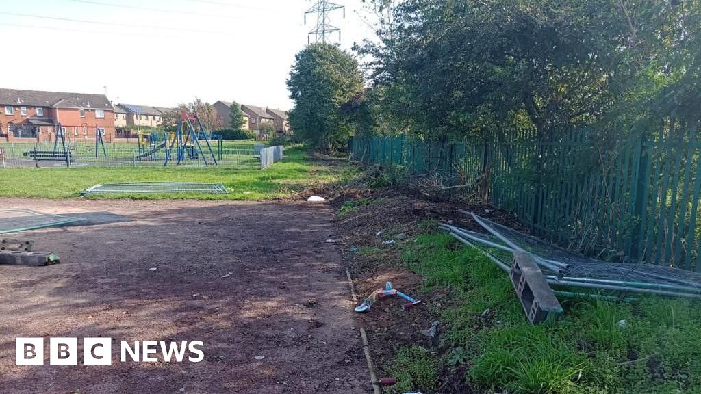 Village playground is latest to be attacked in vandalism spree