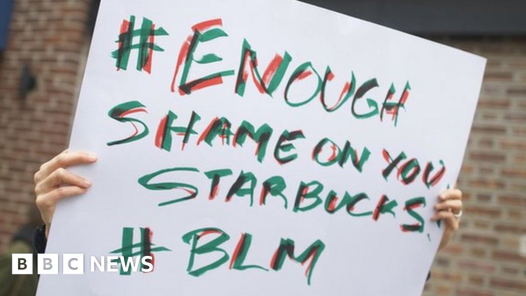 Starbucks: Protesters call for boycott after black men arrested