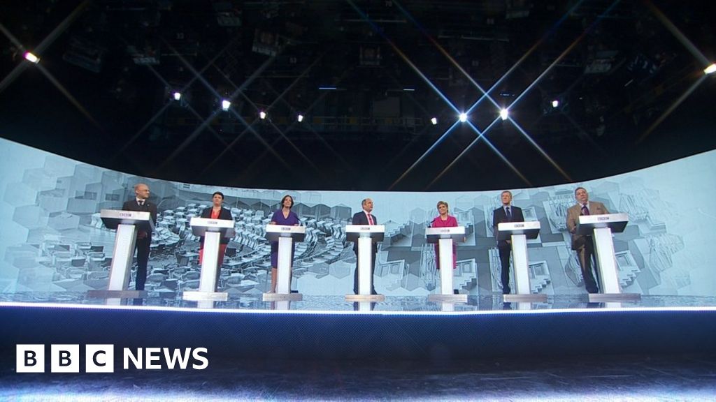 Scottish election: The Leaders' Debate - BBC News