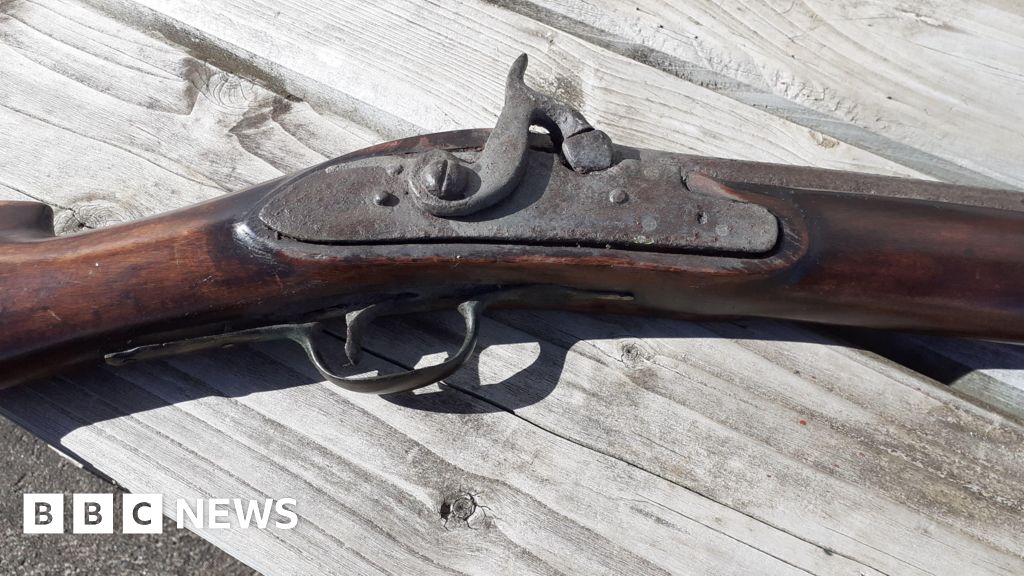 Musket that survived Brig Lily explosion 172 years ago displayed