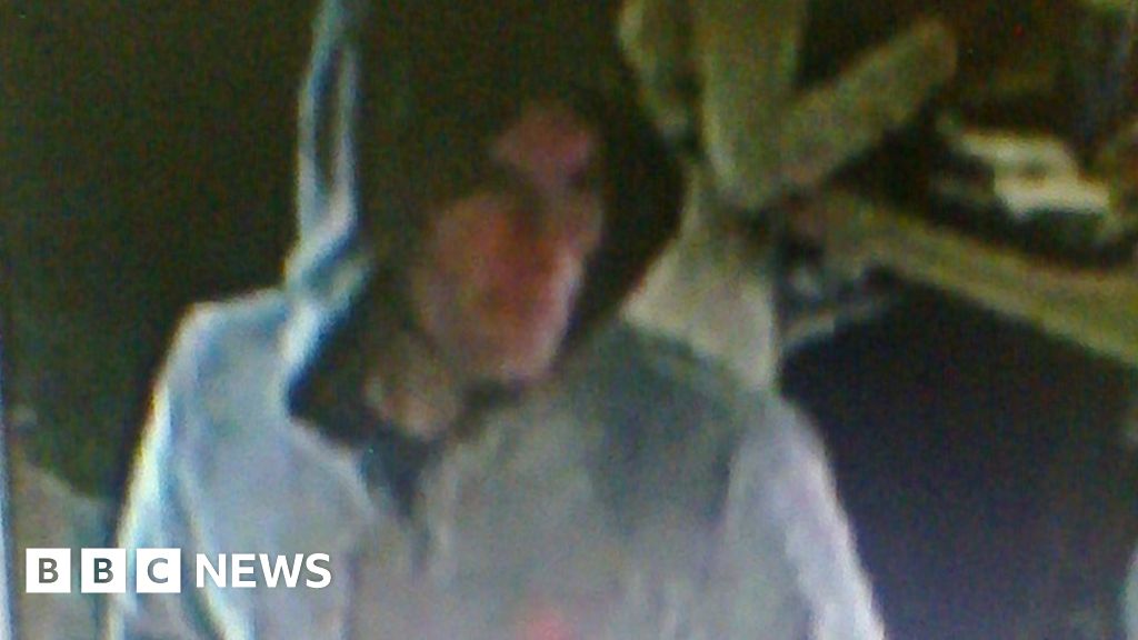 Robber recorded during break-in at elderly woman's home - BBC News