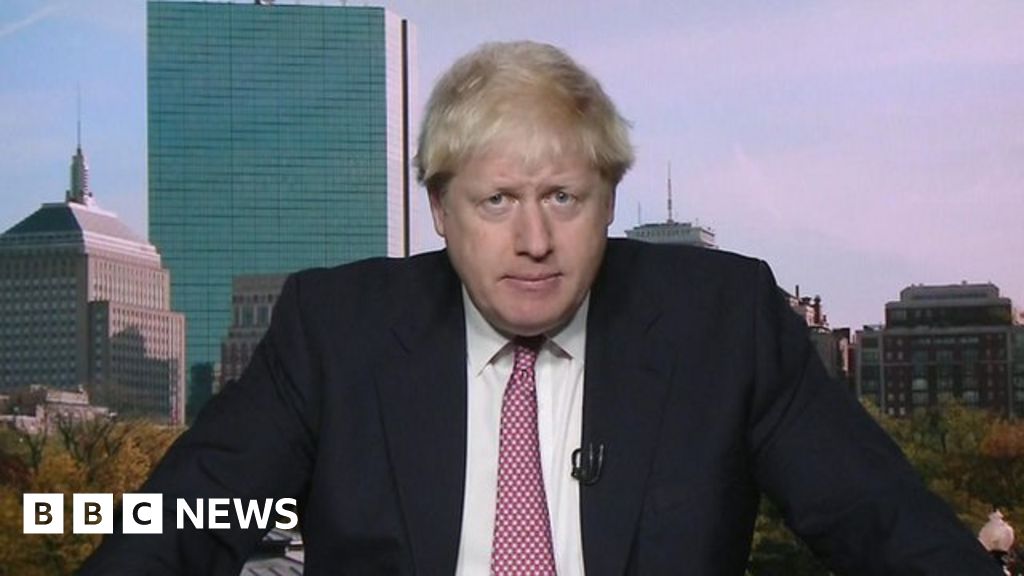 Johnson: 'Russian actions in Syria could be war crime' - BBC News