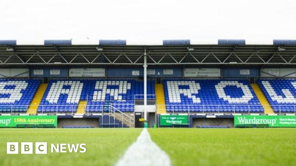 Arrest over 'racist abuse' during Barrow AFC football game - BBC News