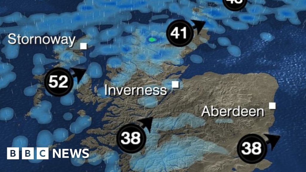 Met Office warning of severe gales for Scotland - BBC News