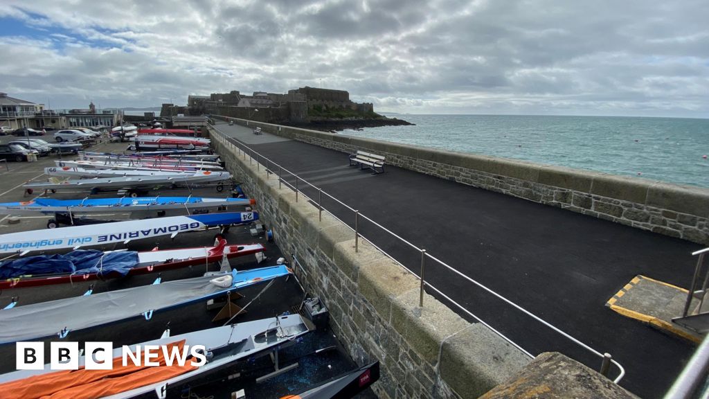 Castle walkway reopened after building work