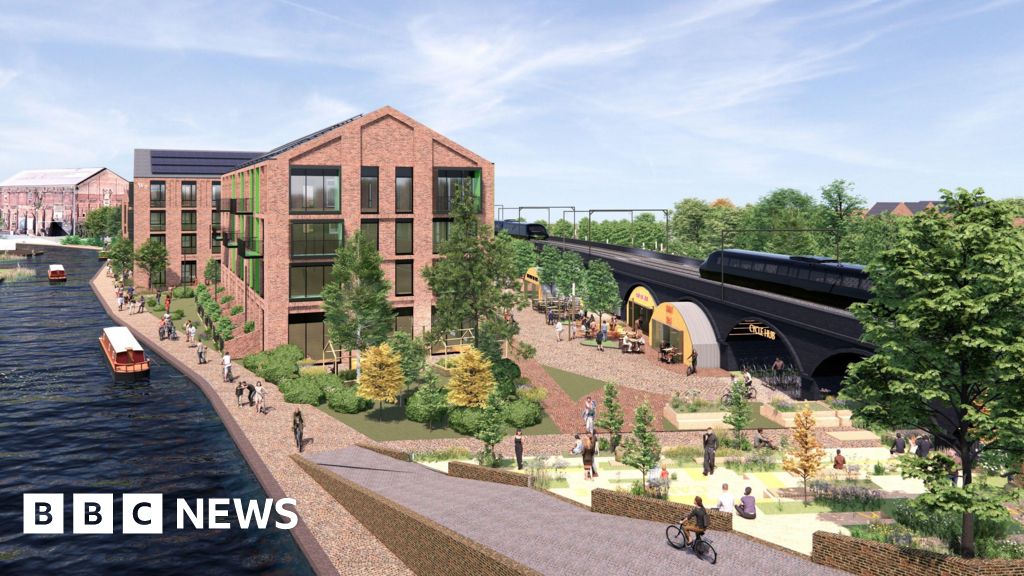 Plans unveiled for £150m canalside redevelopment in Wolverhampton - BBC ...