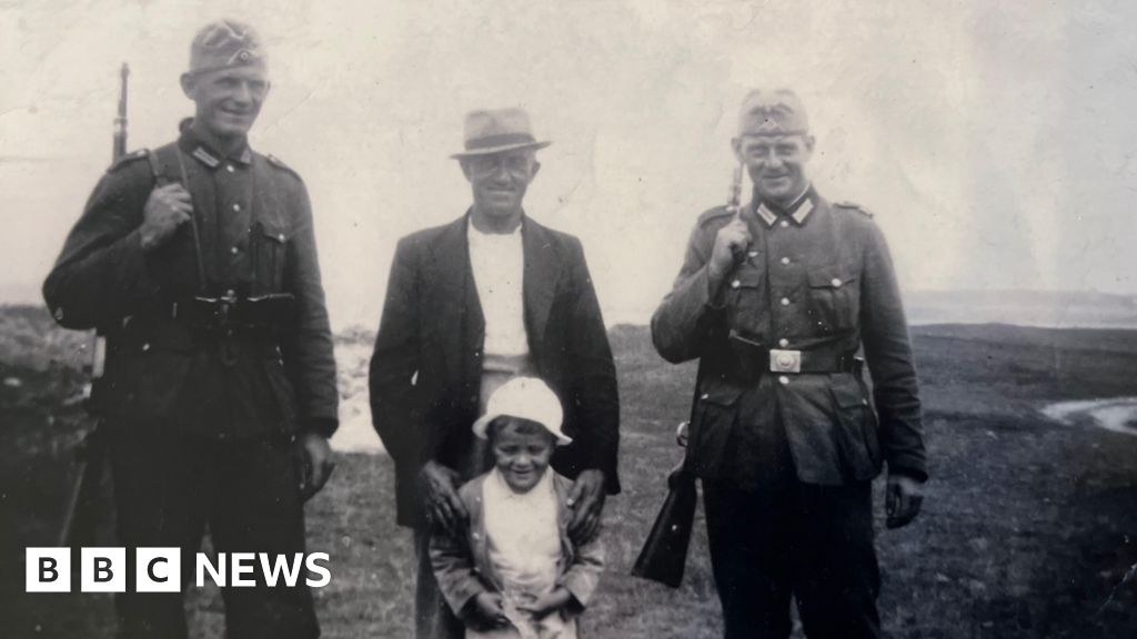 Footprints a reminder of childhood under Nazi Occupation