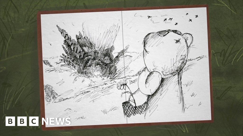 Portsmouth student wins award for teddy bear refugee animation - BBC News