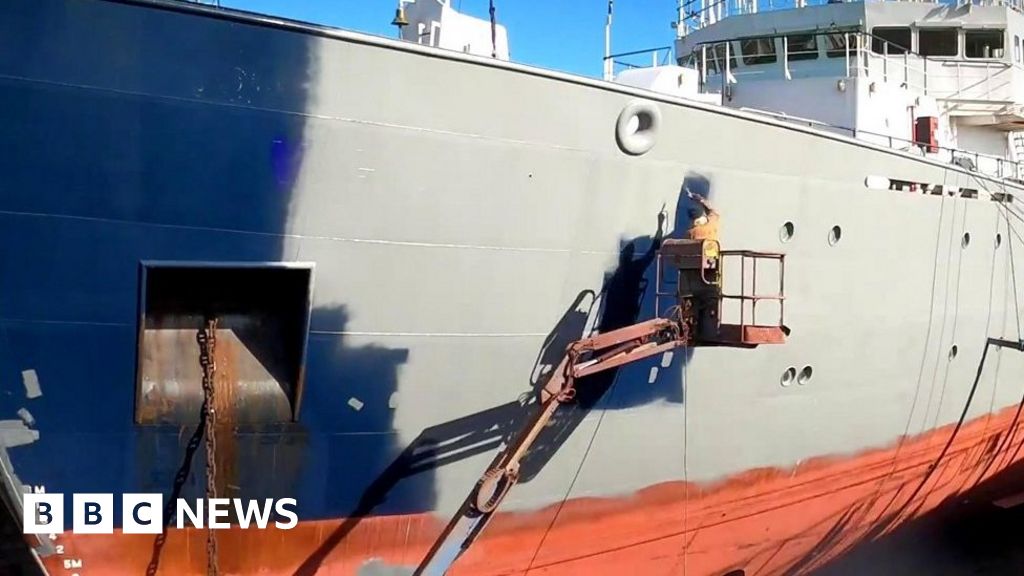 Refurbishment of former fishing ship to become anti-whaling vessel ...