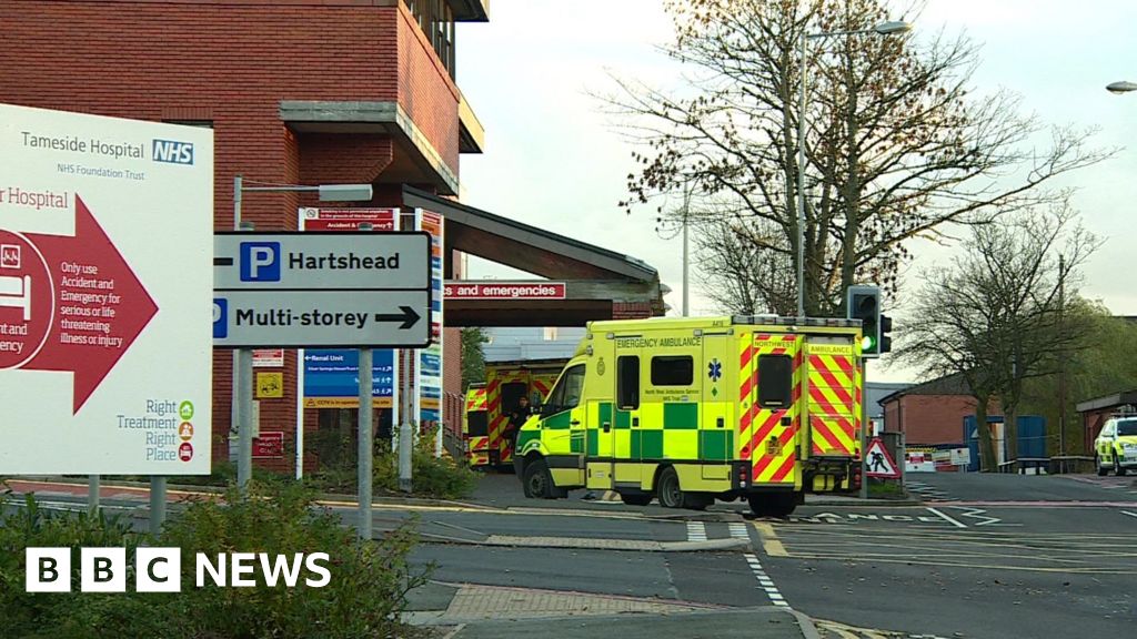 Tameside General Hospital shows 'significant progress' - BBC News