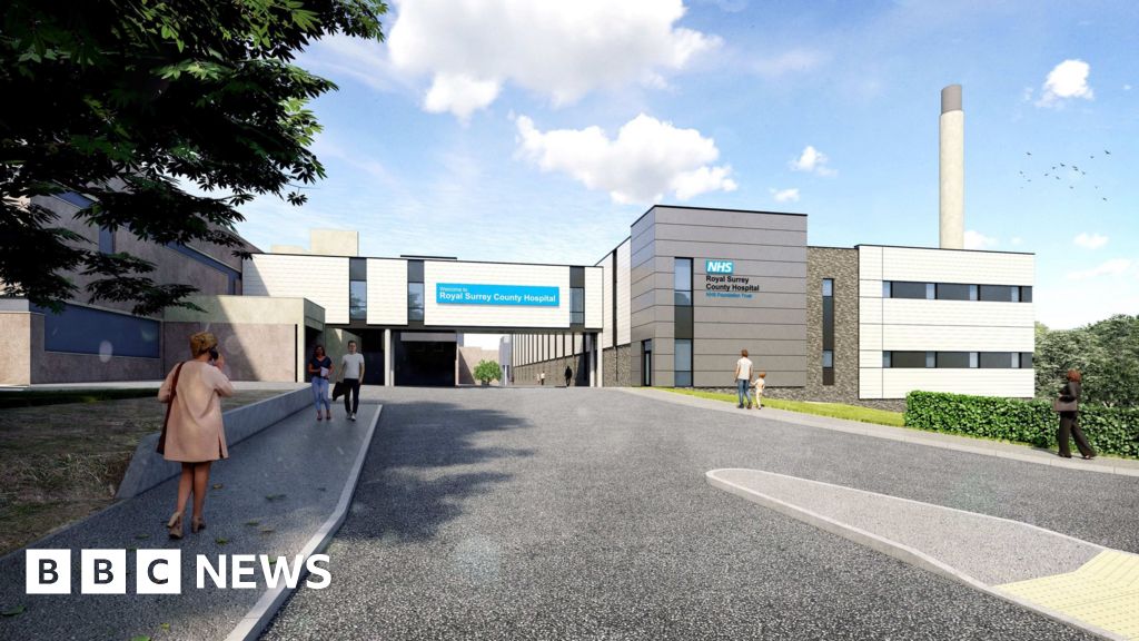 Guildford: Work starts on new £41.5m cancer centre - BBC News