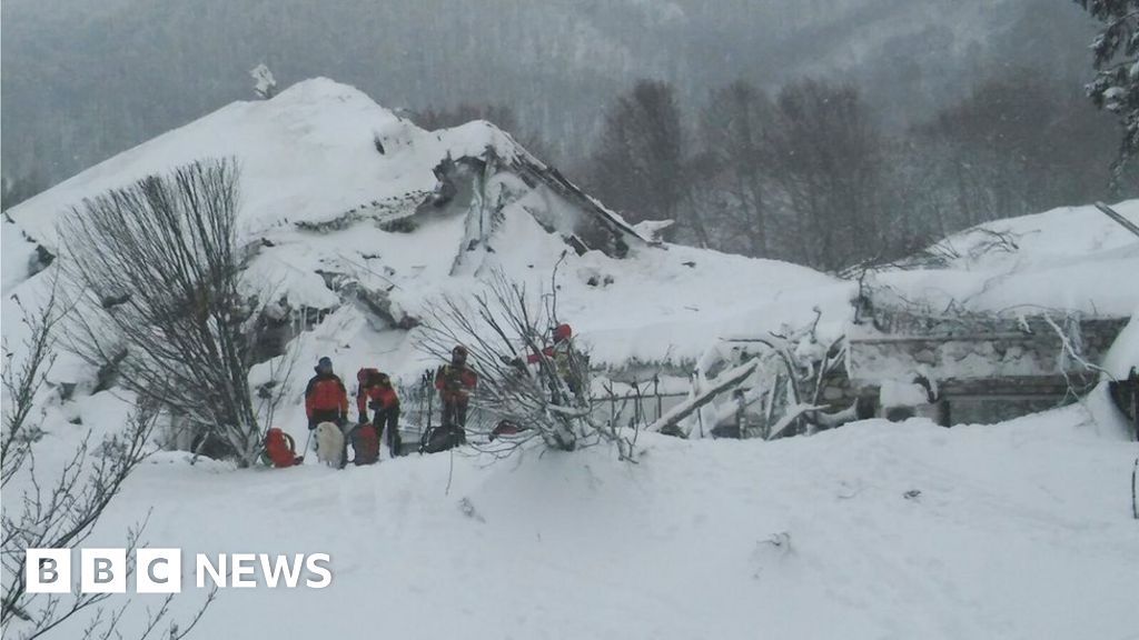 Italy avalanche: A cruel coincidence - BBC News