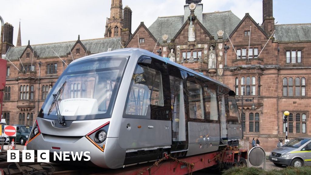 Coventry's 'very light' railway to be UK first - BBC News