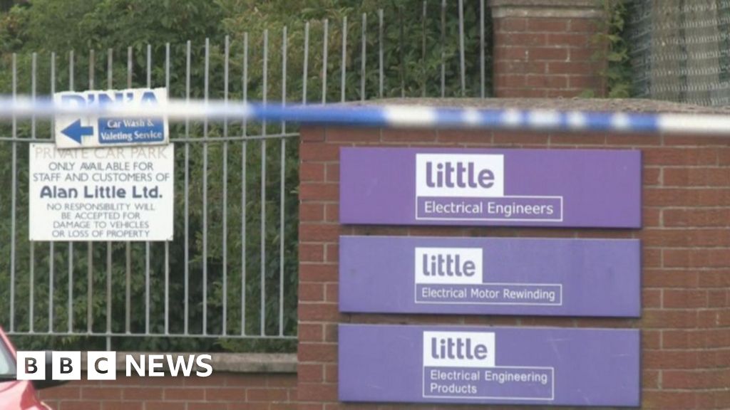 Man dies in 'incident' at business premises in Lurgan - BBC News