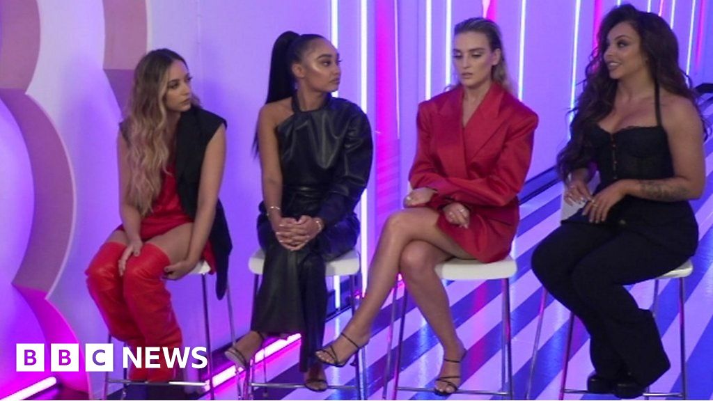 Social media 'a blessing and a curse' for Little Mix - BBC News