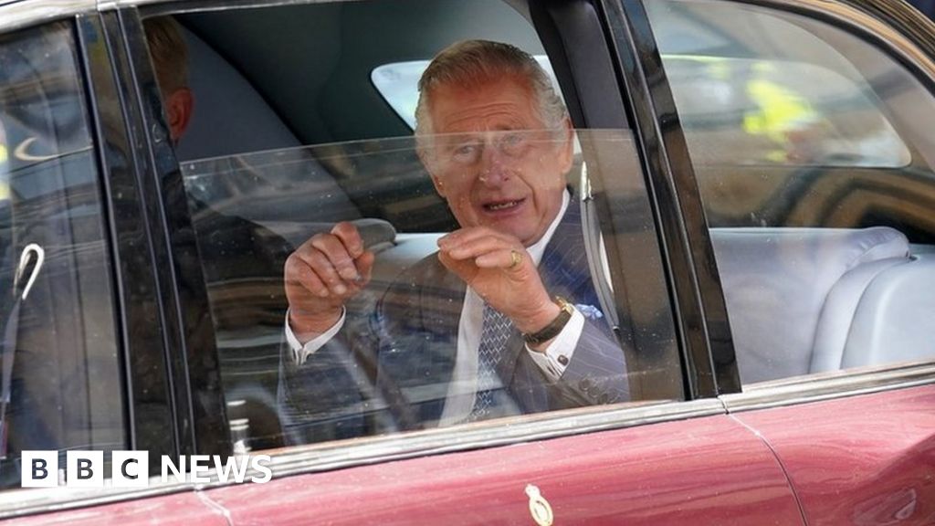 In pictures: Relaxed-looking King joins Coronation rehearsal