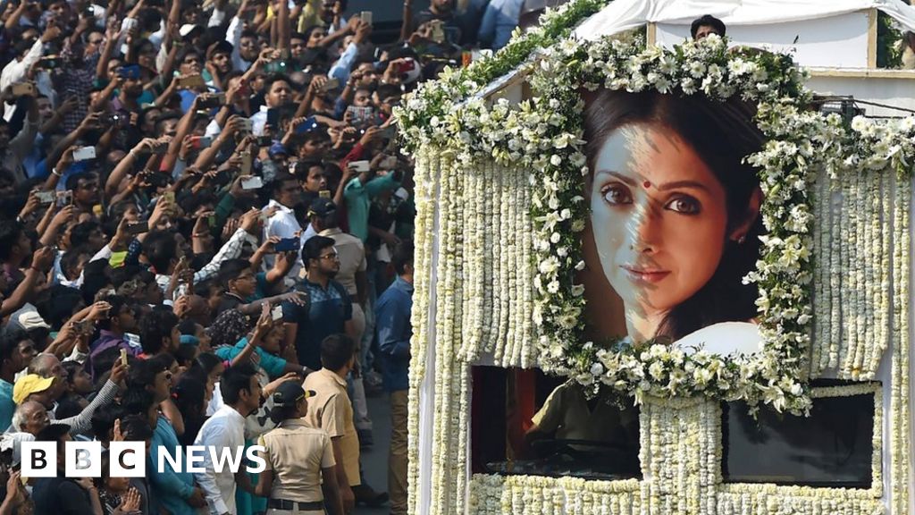 Sridevi Kapoor death: Tragedy shines light on Bollywood pressures - BBC ...