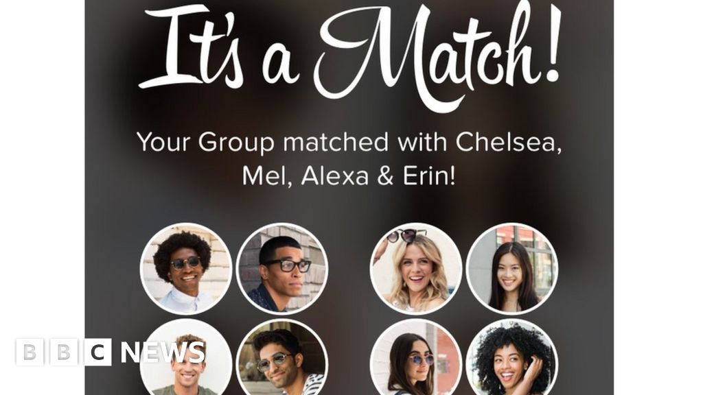Tinder launches group dates feature - BBC News